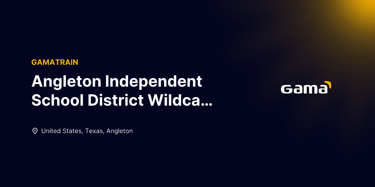 Angleton Independent School District Wildcat Stadium | GamaTrain ...